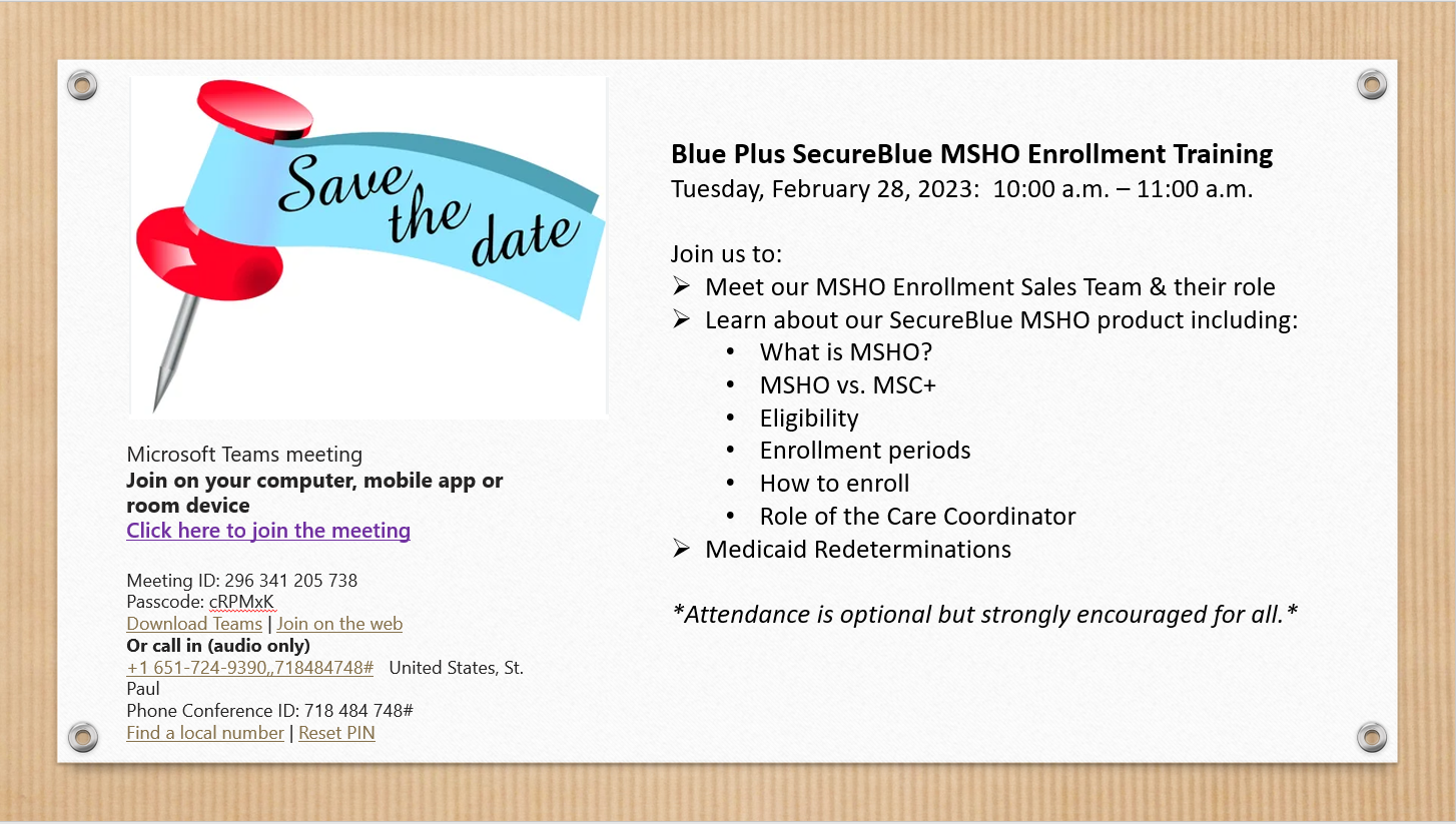 Care Coordination – Blue Cross and Blue Shield of Minnesota